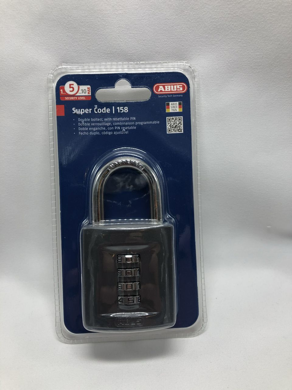Abus – Supercode 158/50 Combination Padlock | Marshall and Pearson