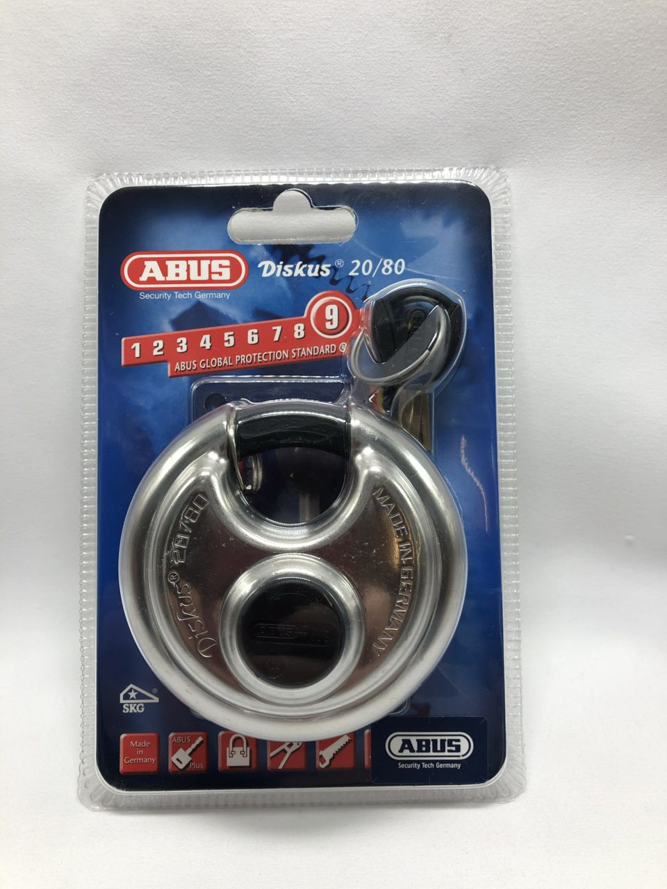 Abus – Diskus 20/80 Padlock | Marshall and Pearson